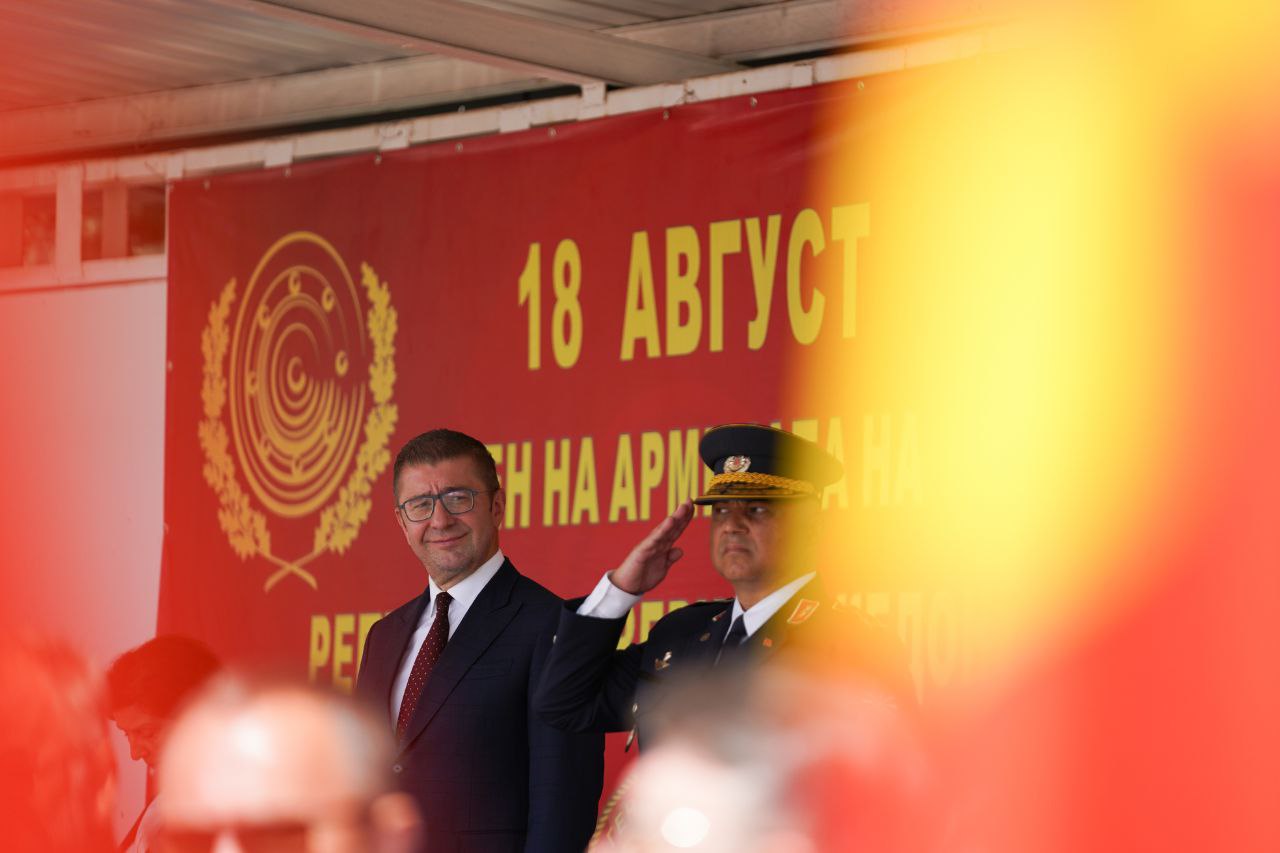 Mickoski: the Army is continuation of the vision of Ilinden and ASNOM ...